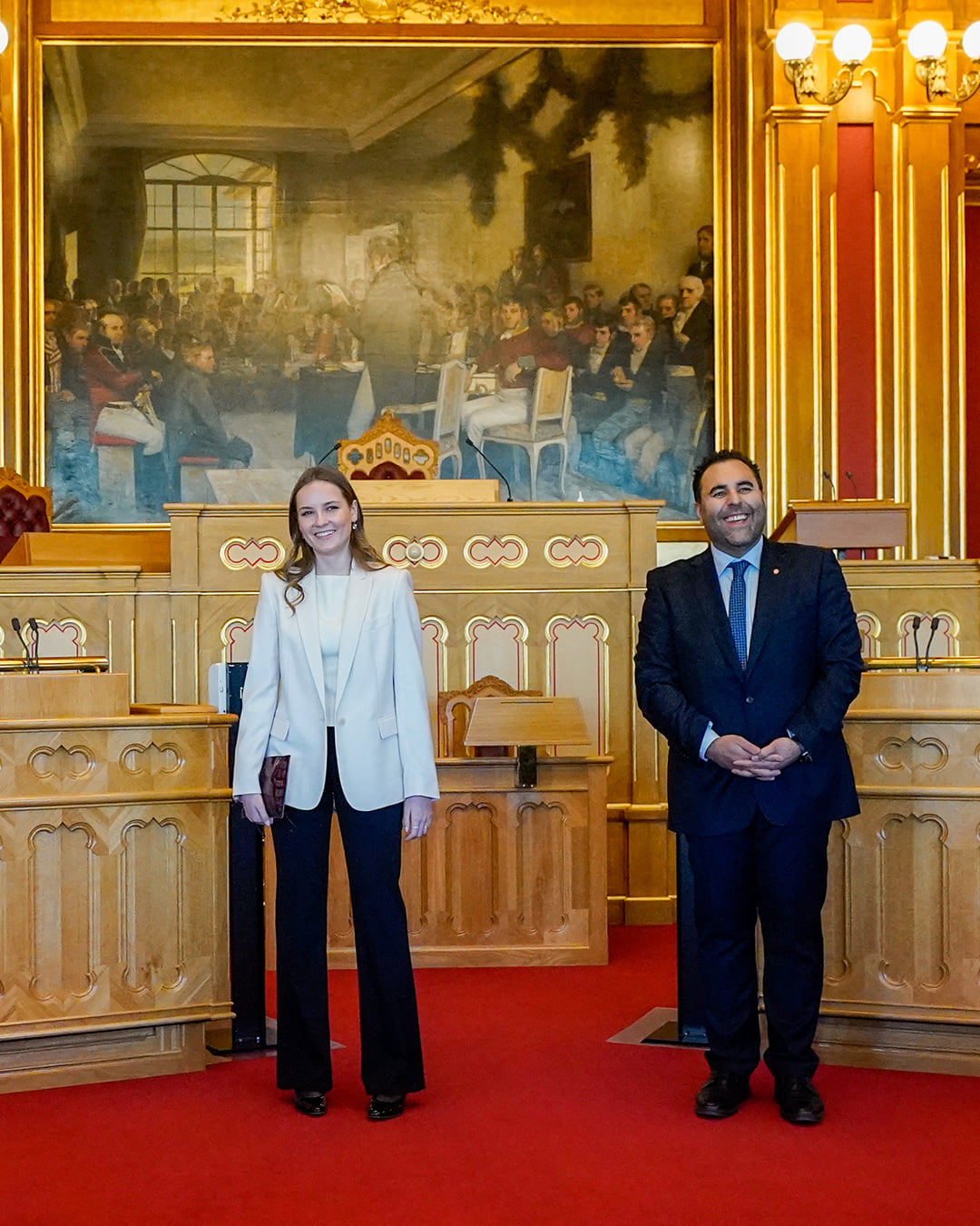 Ingrid Alexandra è maggiorenne! | Lady Violet Sofa